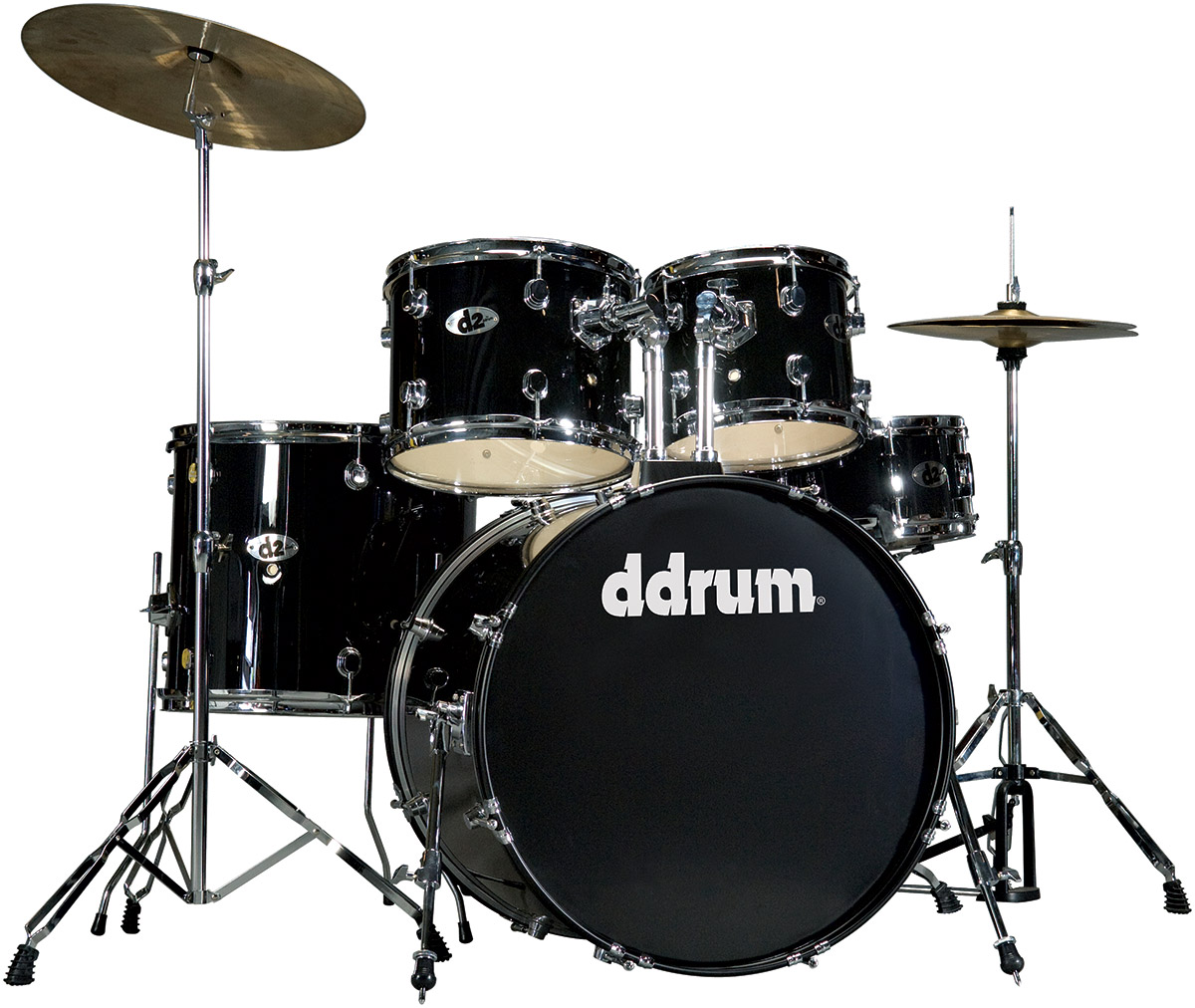 ddrum D2 5 Piece Drum Set Includes Cymbals and Hardware